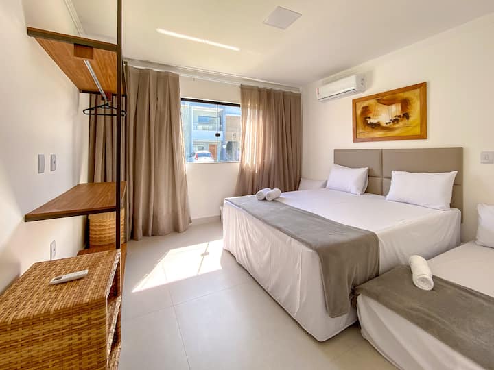 Apartment With 3 Bedrooms Near Taperapuã Beach. - Porto Seguro