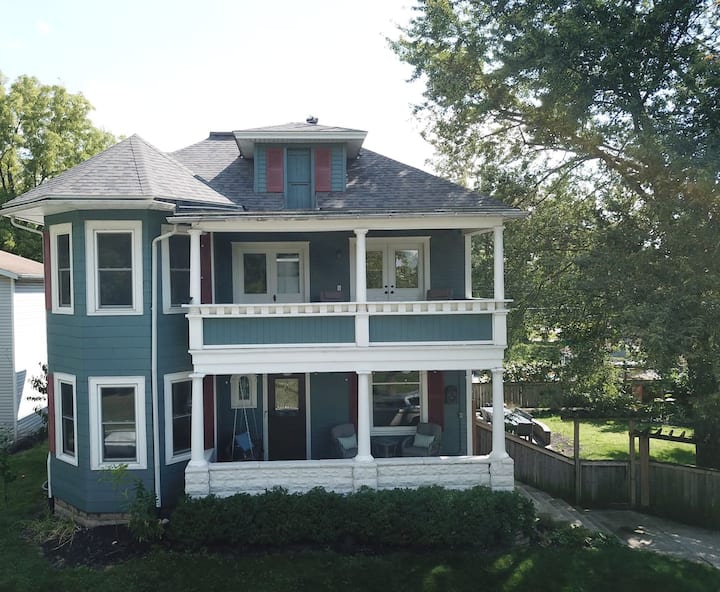 Huge 7br Home! 21 Guests In Central Winona Lake! - Carr lake, Claypool