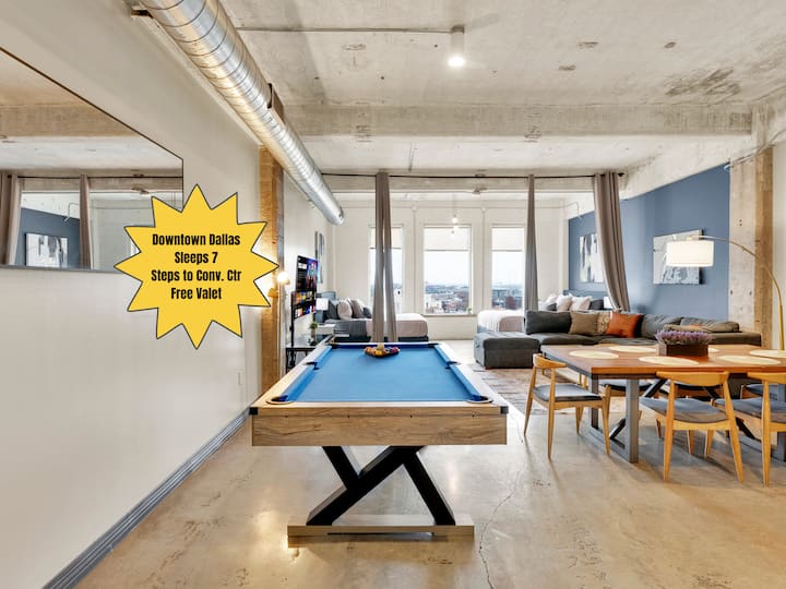 Downtown I 3 King Beds | Walk To Convention Center - 達拉斯