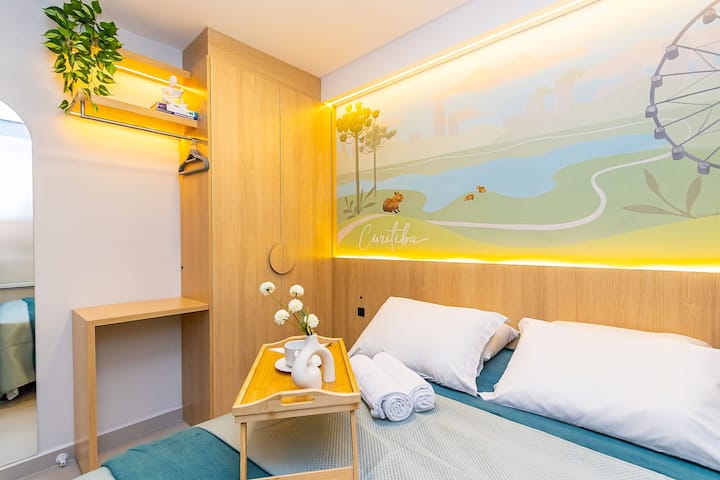 Charme Curitibano, Apto 1q Super Completo -Cna0813 - Curitiba