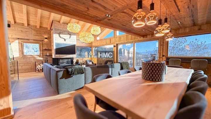 Chalet Du Levant, 14 Personnes Vue Et Jacuzzi - Font-Romeu-Odeillo-Via