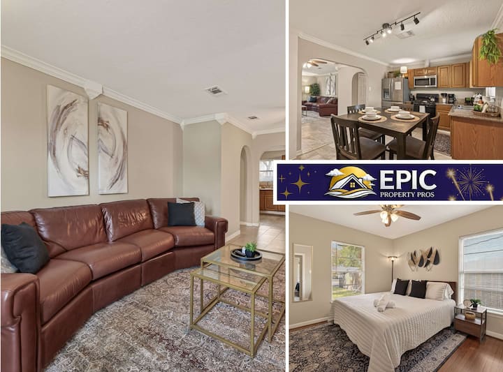 Comfortable 3br Home With Backyard For Bbqs - Houston, TX