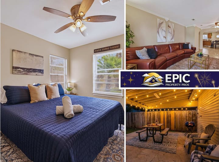 Comfortable 3br Home With Backyard For Bbqs - South Houston, TX