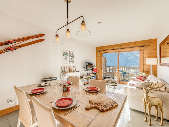 Appartement 4* à Champagny, 6 Pers, Avec Wifi - La Plagne
