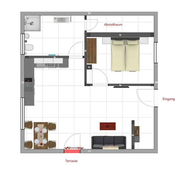 Ferienhaus Waldherr - Fewo 2 Pers - Waging am See