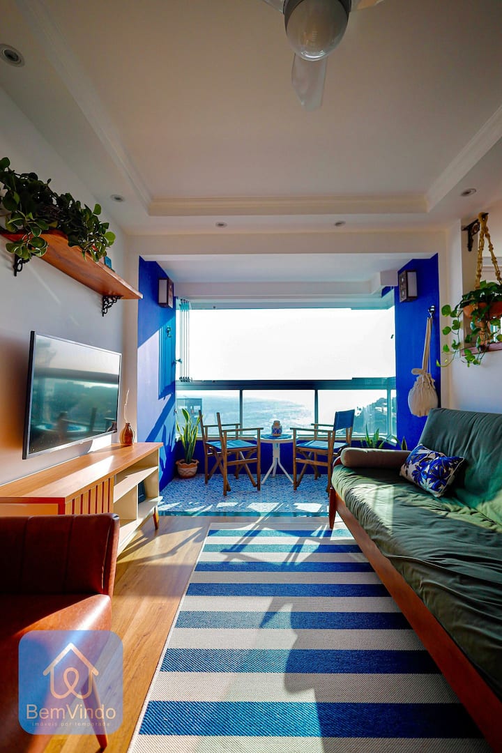 Apartamento Com Linda Vista Mar - Salvador