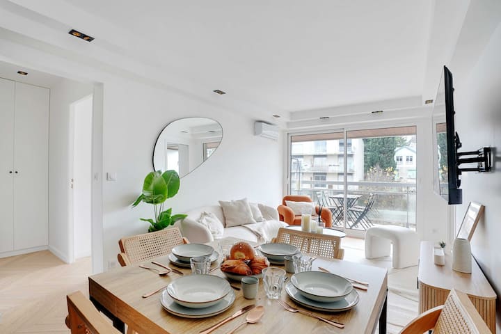 Charmant Appt Avec Balcon - 2br/4p - Suresnes - Suresnes