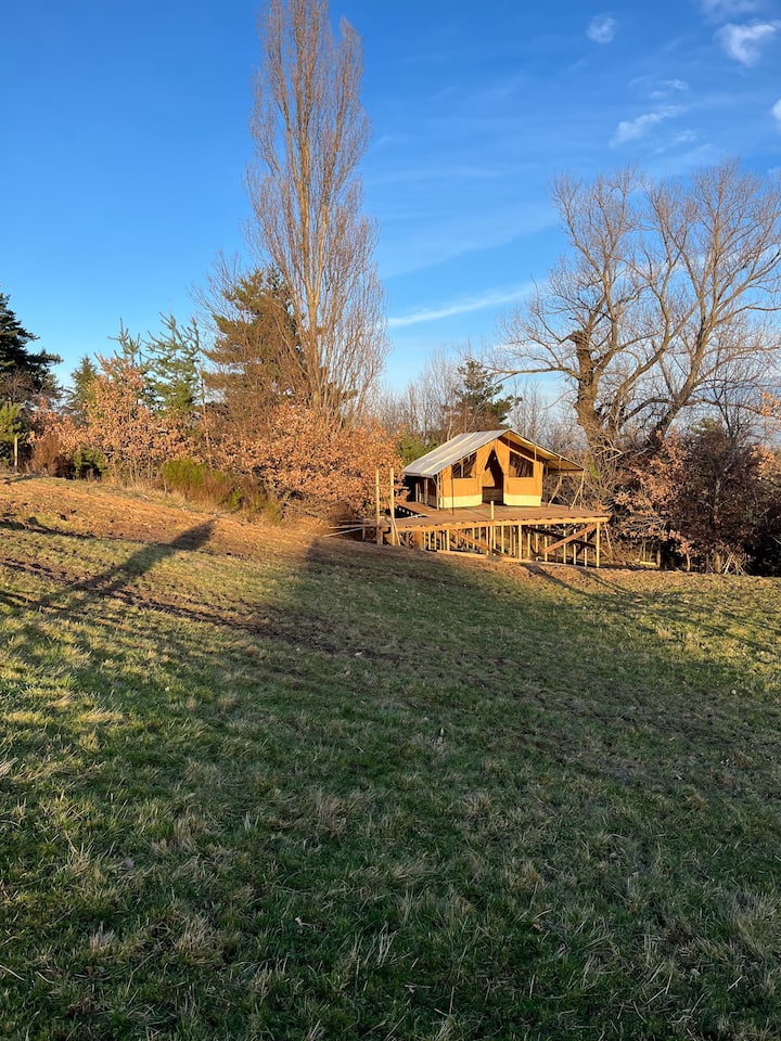 Aventura Lodge - Campez Confort En Pleine Nature - Lalouvesc