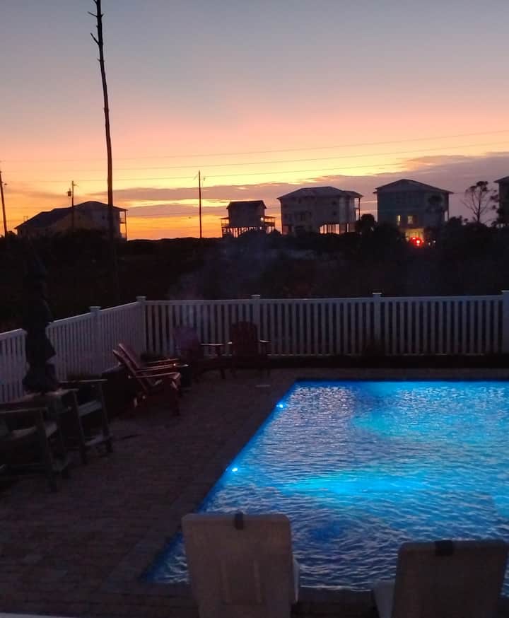 Cape Sand Bliss | Private Pool Low Rates - Cape San Blas, FL
