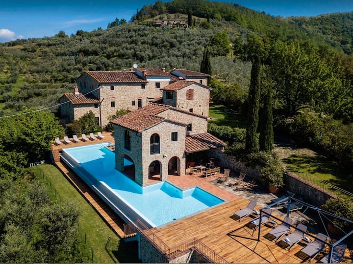 Villa Armonia, Tranquillity With Panoramic Views - Pistoia
