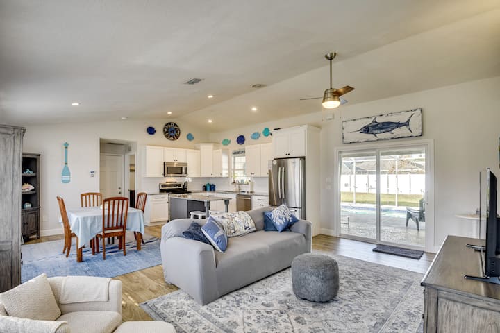 Family Escape W/ Fenced Yard & Pool In Palm Coast - Palm Coast, FL