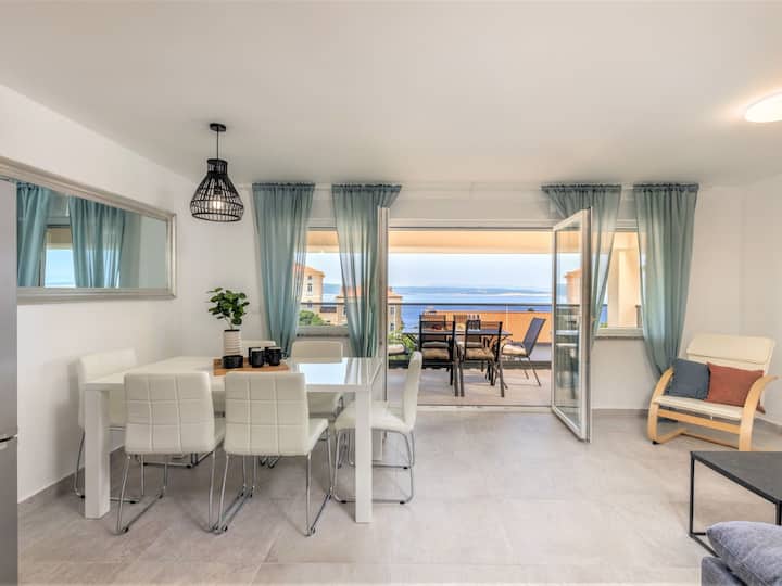 Modernes Apartment In Crikvenica Mit Gemeinschafts - Crikvenica