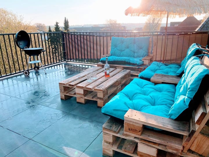 Luxus Penthouse Im Grünen By Interhome - Syke