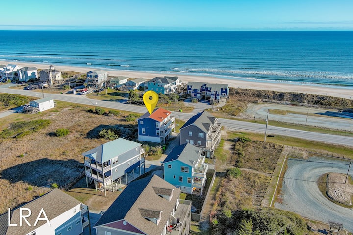 Fins Up - New Beachside Escape! - Topsail Island, NC