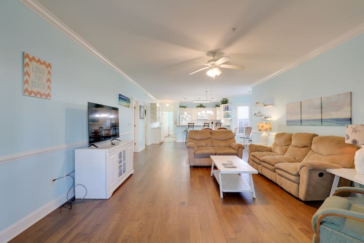 Screened Patio W/ Pond Views! Myrtle Beach Condo - Myrtle Beach