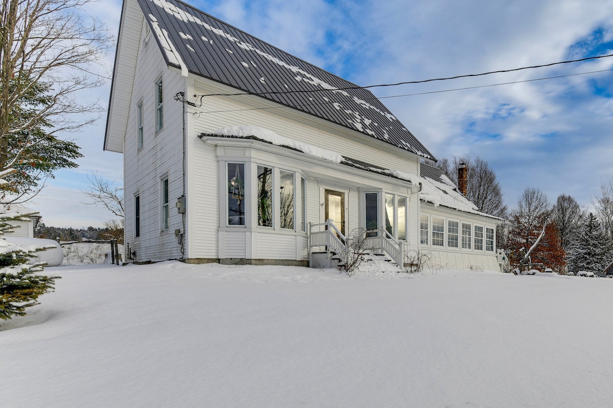 Vue sur les montagnes vertes! Escapade à Lowell près du ski - Maisons à ...