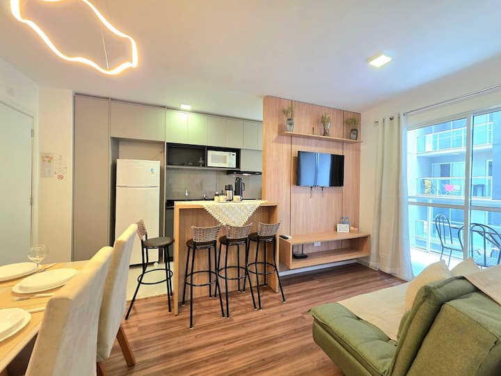 Apt 406 Novo E Confort 2 Quartos Piscina/academia - Foz do Iguaçu