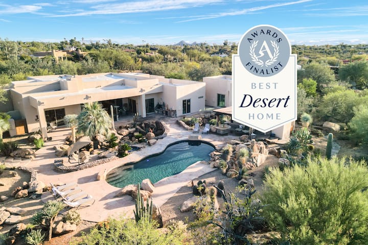 Oasis W/ Waterfall Pool, Hot Tub | Desert Cascase - Carefree, AZ