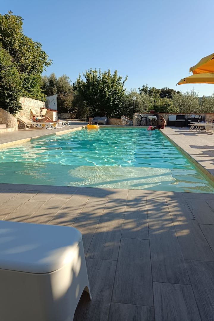 Mit Garten Und Kinderschwimmbad By Interhome - Rodi Garganico