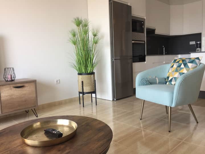 Strandnahe Ferienwohnung In Morro Jable Mit Garten - Morro Jable