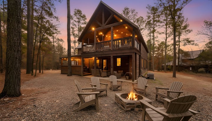 Amazing Views | Hot Tub | Fire Pit | Dog Friendly - Broken Bow, OK