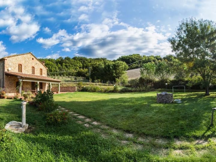 Wohnung Mit Garten, Grill Und Terrasse - Volterra