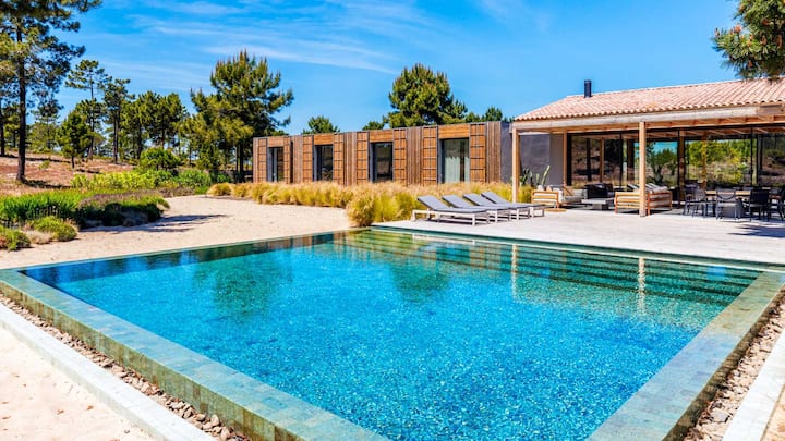 Sleek Contemporary Luxury Retreat With Pool - Comporta