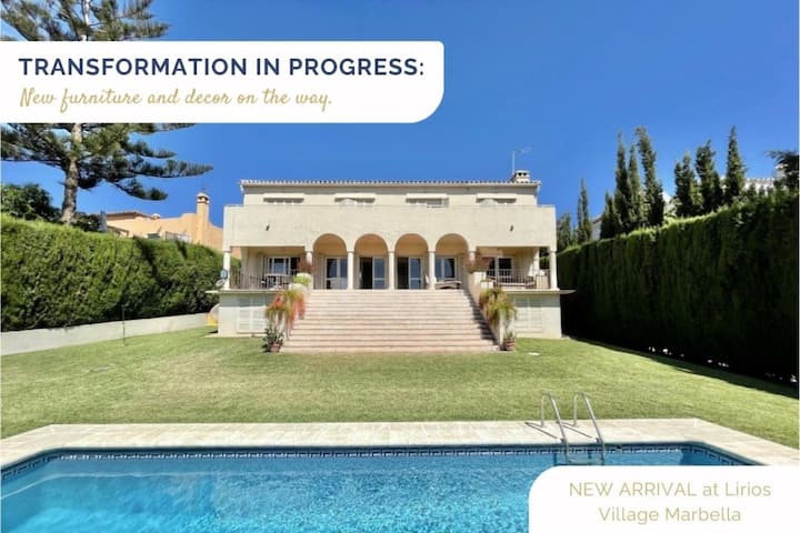 Spacious 7 Br Villa Close To Amenities And Marina - Marbella