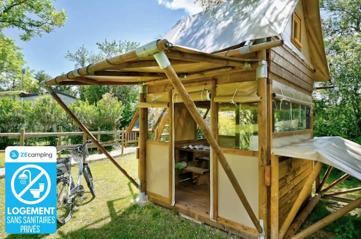 Zecamping 3* Cabane 8m² Piscine - Hauterives