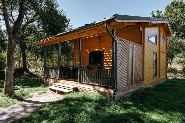 Zecamping 4* Gite 52m² Piscine - Brocéliande