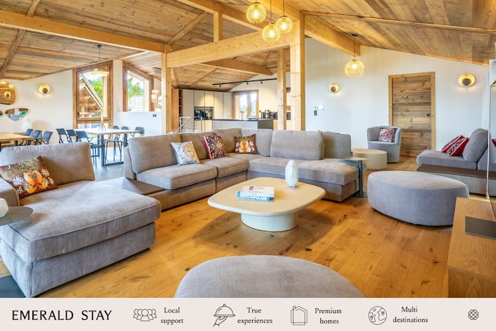 Oakwood – Chalet Alpin Moderne Avec Jacuzzi - Samoëns