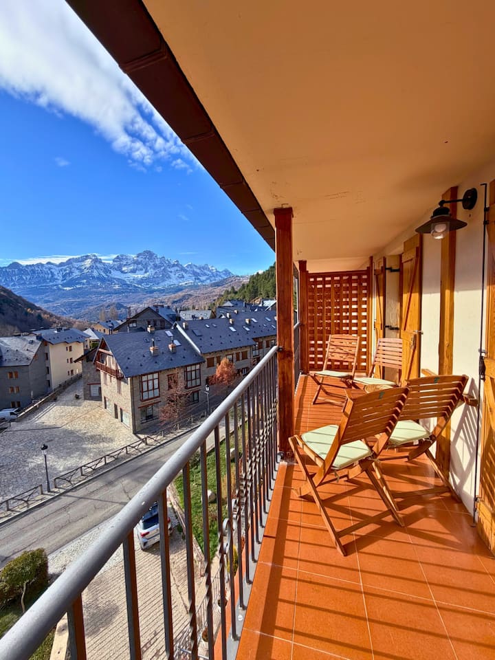 ÁTico Peña Blanca: Magníficas Vistas Al Valle - Panticosa