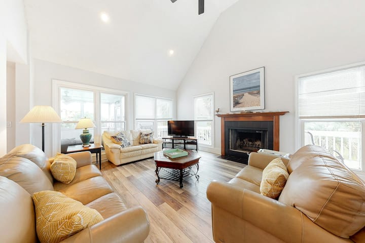 Walk To Beach 4br Oceanview Edisto Island Dog Fri - Edisto Beach, SC