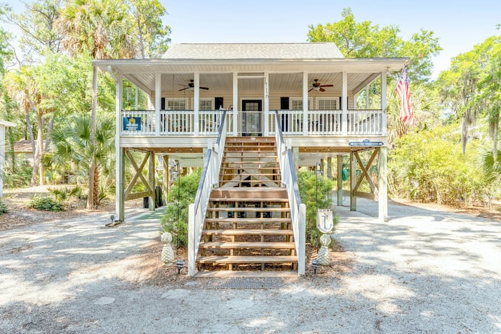 Large 4br Edisto Island | Patio | W/d | Near Beach - Edisto Beach, SC