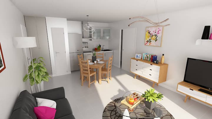 Appartement Cosy Avec Piscine – Mimizan Bourg – 4 - Mimizan
