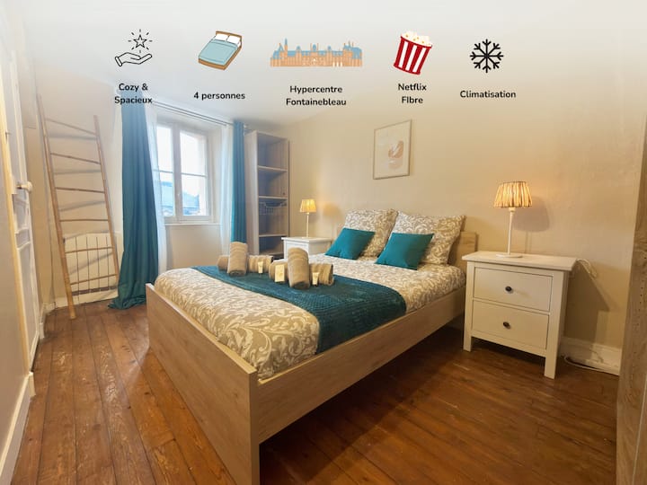 Fontainebleau Hypercentre - 2 Chambres - Confort - Fontainebleau