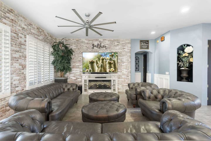 Mystic Desert Stay | Pool, Spa & Boho Vibes - Glendale, AZ