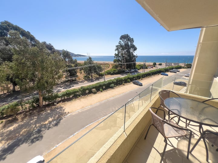 Depto Para 5 Con Vista Al Mar A Pasos De La Playa - Zapallar