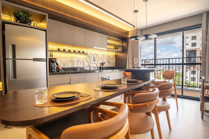 Apto 2 Suítes, @Bueno Próx Ipog/cbco - Brazil