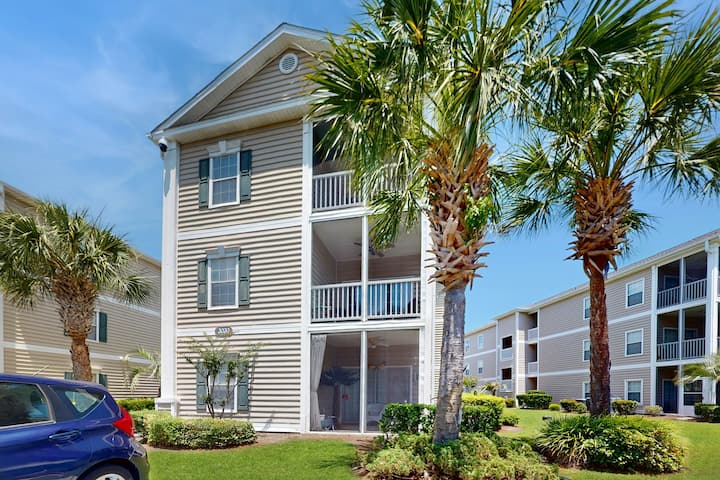 2br | Patio | Pool | Hot Tub | Screened Porch - Garden City, SC