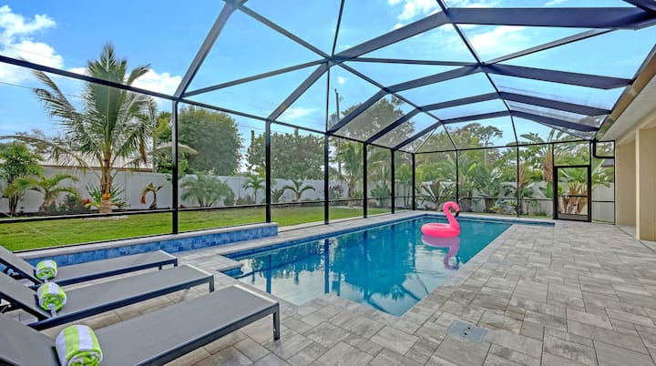 Private Heated Screened-in Pool, 10 Min To Ami, Be - Anna Maria Island, FL