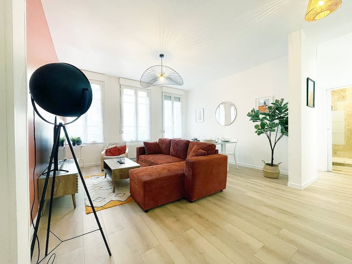 Le Central, 6 Voyageurs, Hyper-centre Avec Wifi - Reims