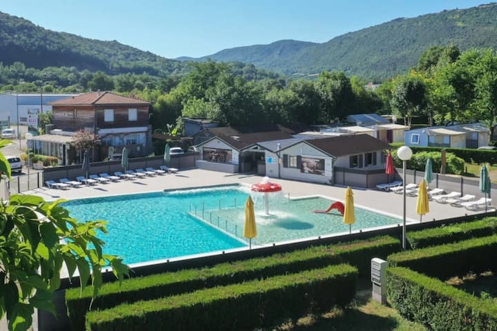 Zecamping 4* Mobil Home 32m² Piscine - Foix