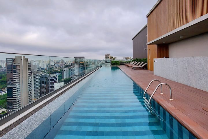 Wehome - Incredible View Next To Pq Ibirapuera - Moema