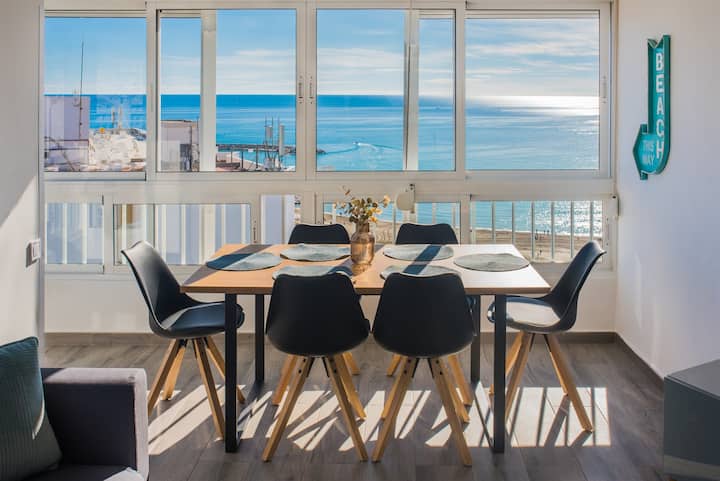 Sea-view Apartment With Pool. Next To Beach - Benalmádena