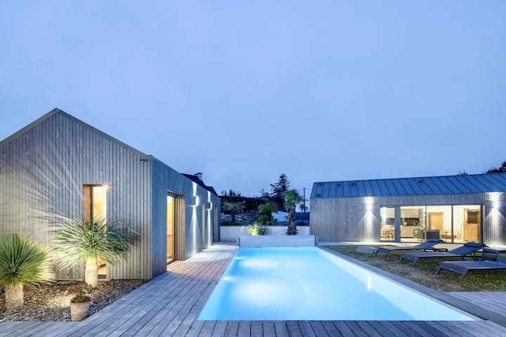 Villa D’architecte, Piscine, 8 Pers *Villa Ar Mor* - Plouarzel