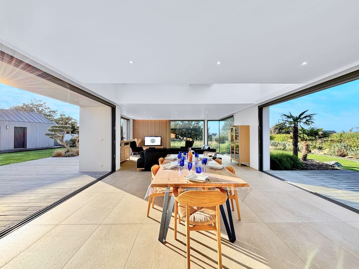 Villa D’architecte, Piscine, 8 Pers *Villa Ar Mor* - Plouarzel