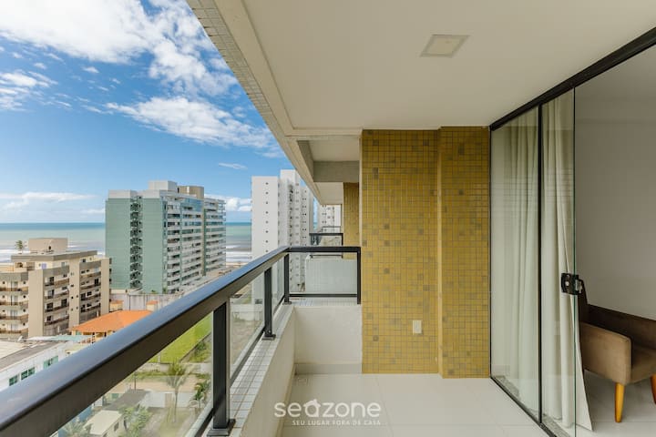 2 Bedr Ap 400 M The Sea In A Cond. W/gym Pzo0905 - Ilhéus