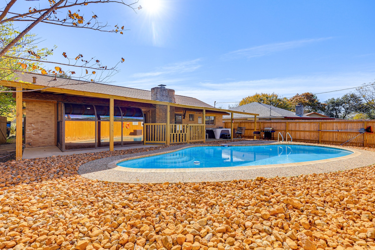 Whirlpool, Pool und Spielzimmer: San Antonio Family Gem - Häuser zur ...