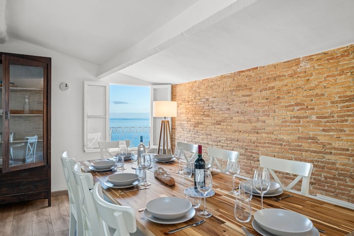 Chateau D'azur Appartement Vue Mer Vieille Ville - Menton